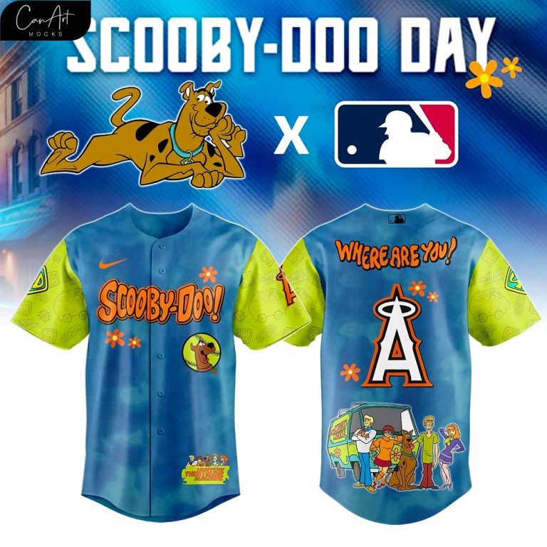 Los Angeles Angels x Scooby Doo Jersey Collection 2025 Jersey
